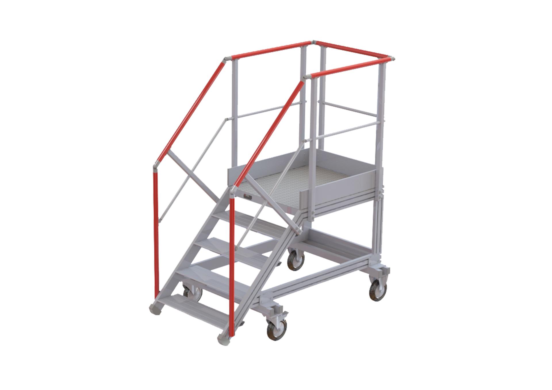 Plateforme roulante inclinaison 45° : achat en ligne - Fortal