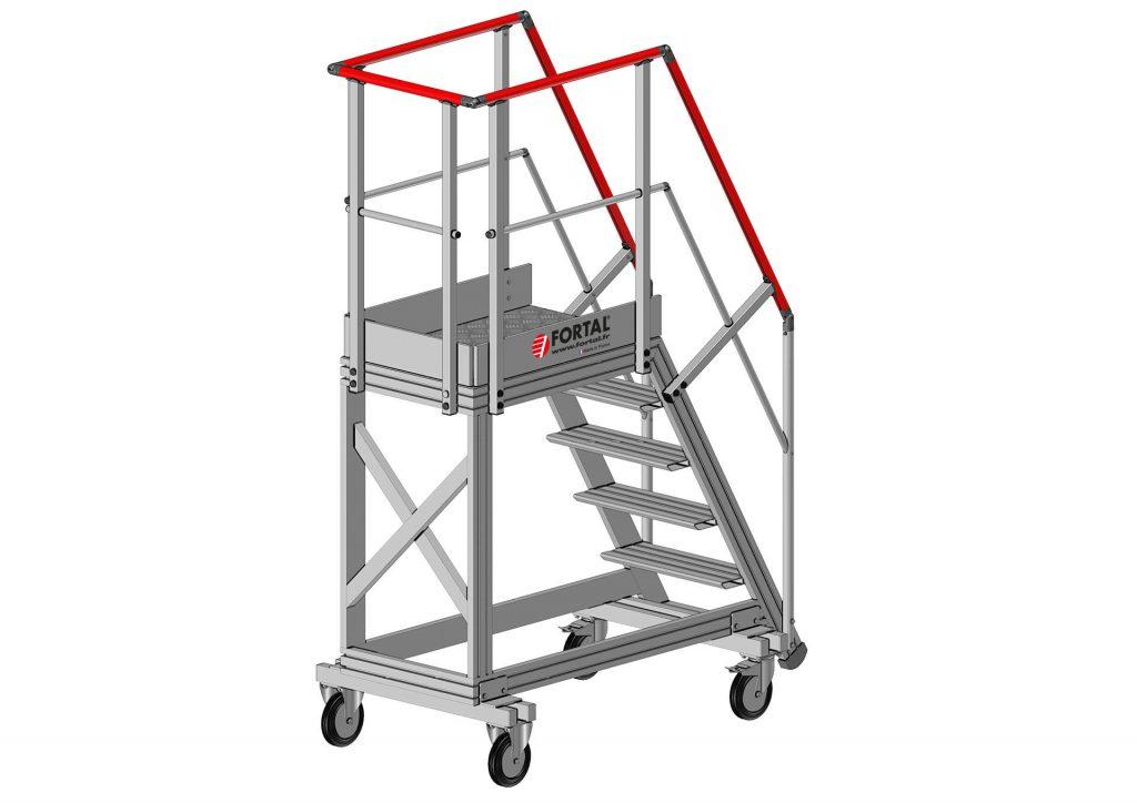 Plateforme Roulante Inclinaison 60° - Fortal